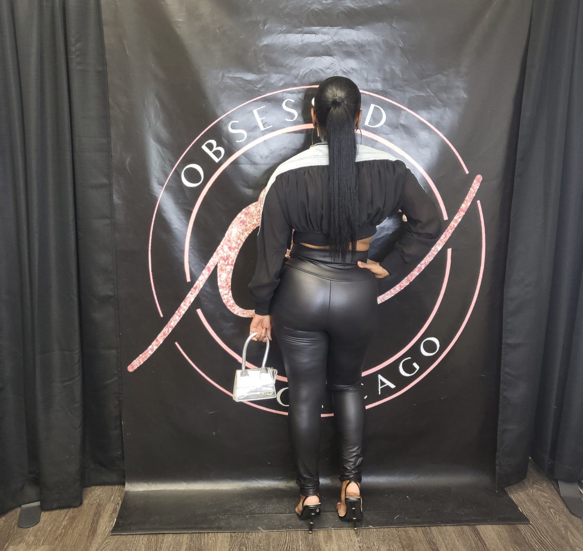 Denim Mesh Jacket – Obsessed Chicago Boutique